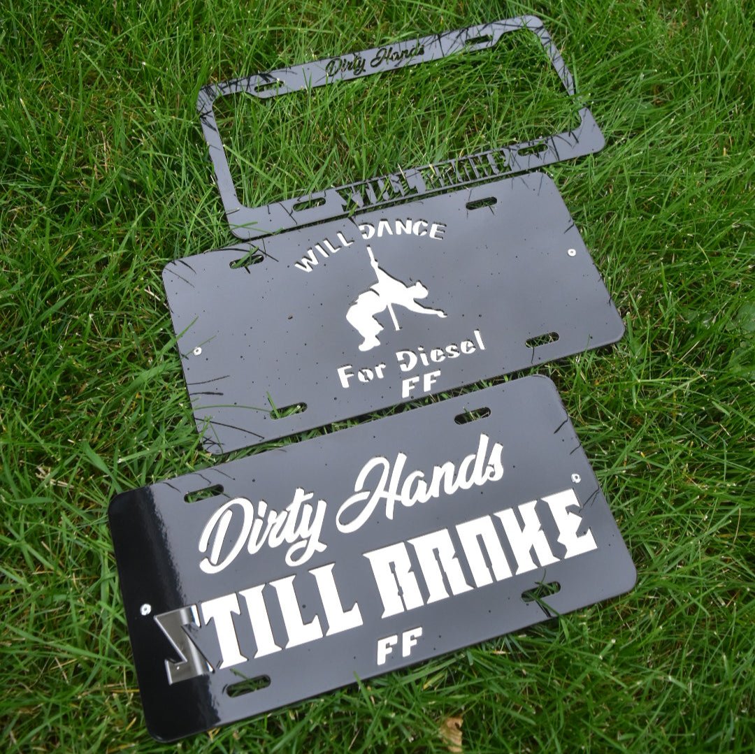 Vanity License plate – Funk Fabrication